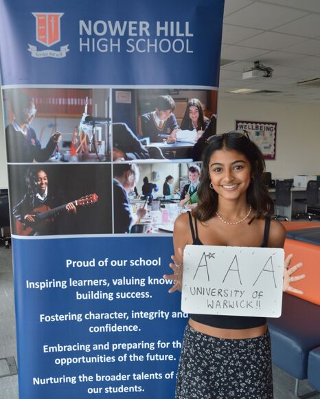 A level results 2025 - News - Nower Hill High School