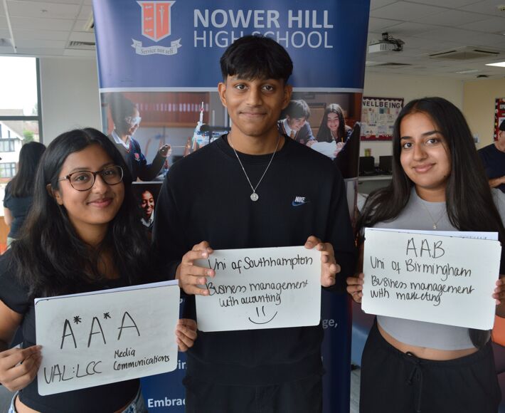 A level results 2025 - News - Nower Hill High School