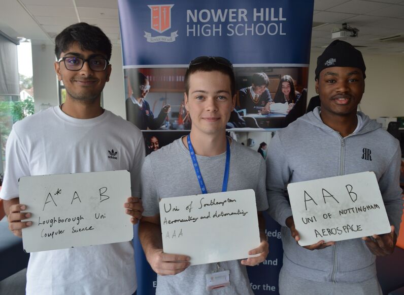 A level results 2025 - News - Nower Hill High School