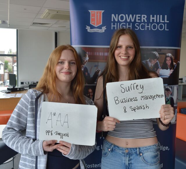 A level results 2025 - News - Nower Hill High School